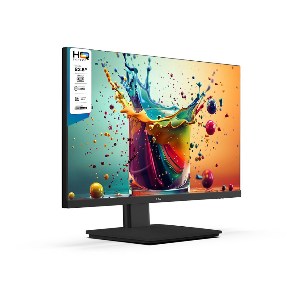 Monitor 23,8" HQ LED Widescreen 75Hz 5ms FullHD+ 1920x1080 HDMI VGA ...