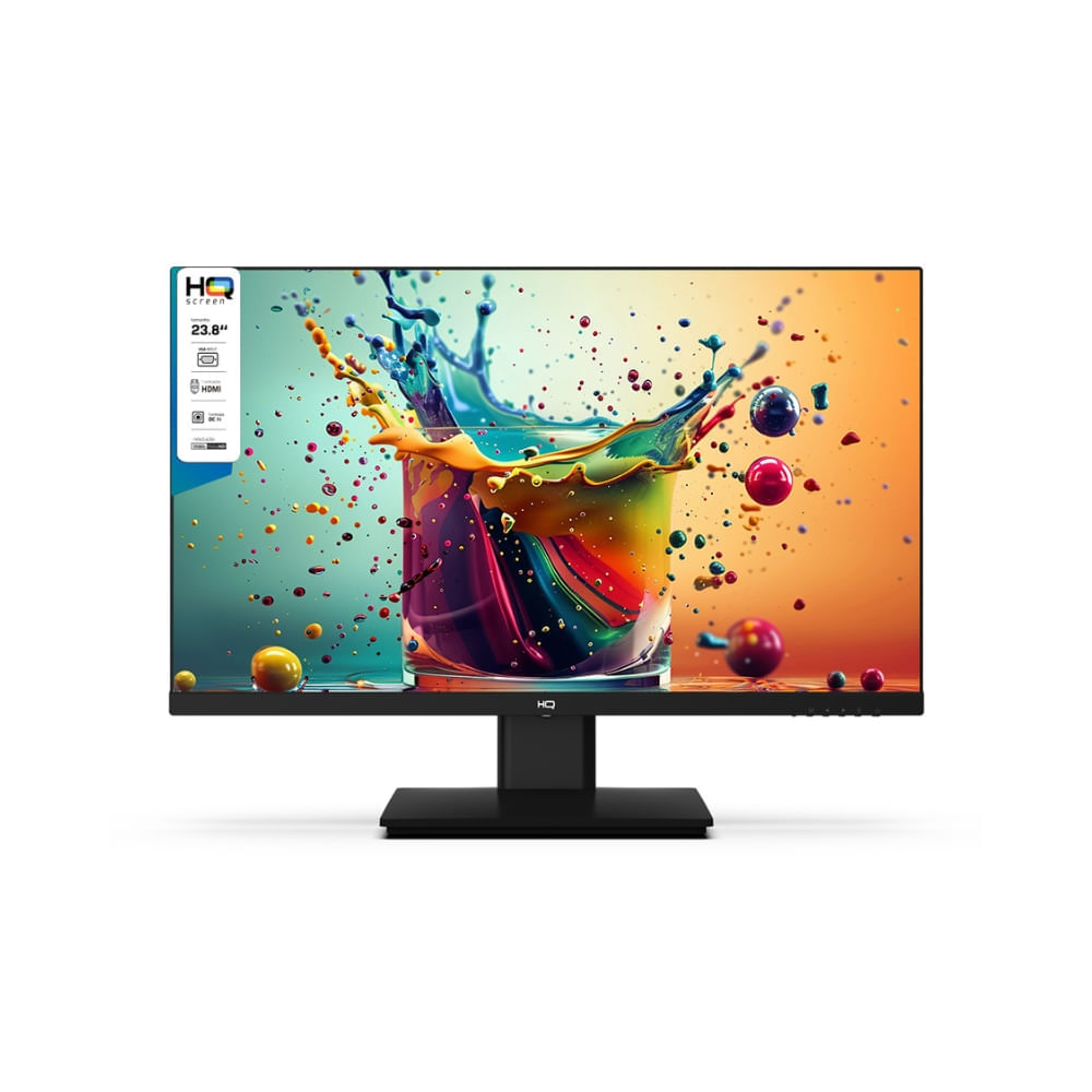 Monitor 23,8" HQ LED Widescreen 75Hz 5ms FullHD+ 1920x1080 HDMI VGA ...